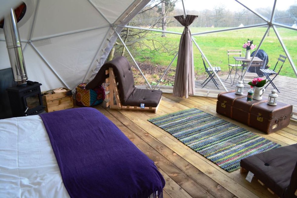 Glamping Domes from DomeGuys.com - Geodesic Domes