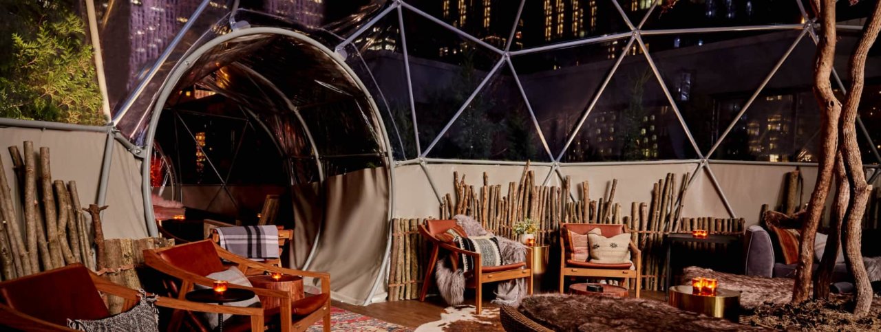 Restaurant, Resort, and Bar Domes - DomeGuys.com - Geodesic Domes